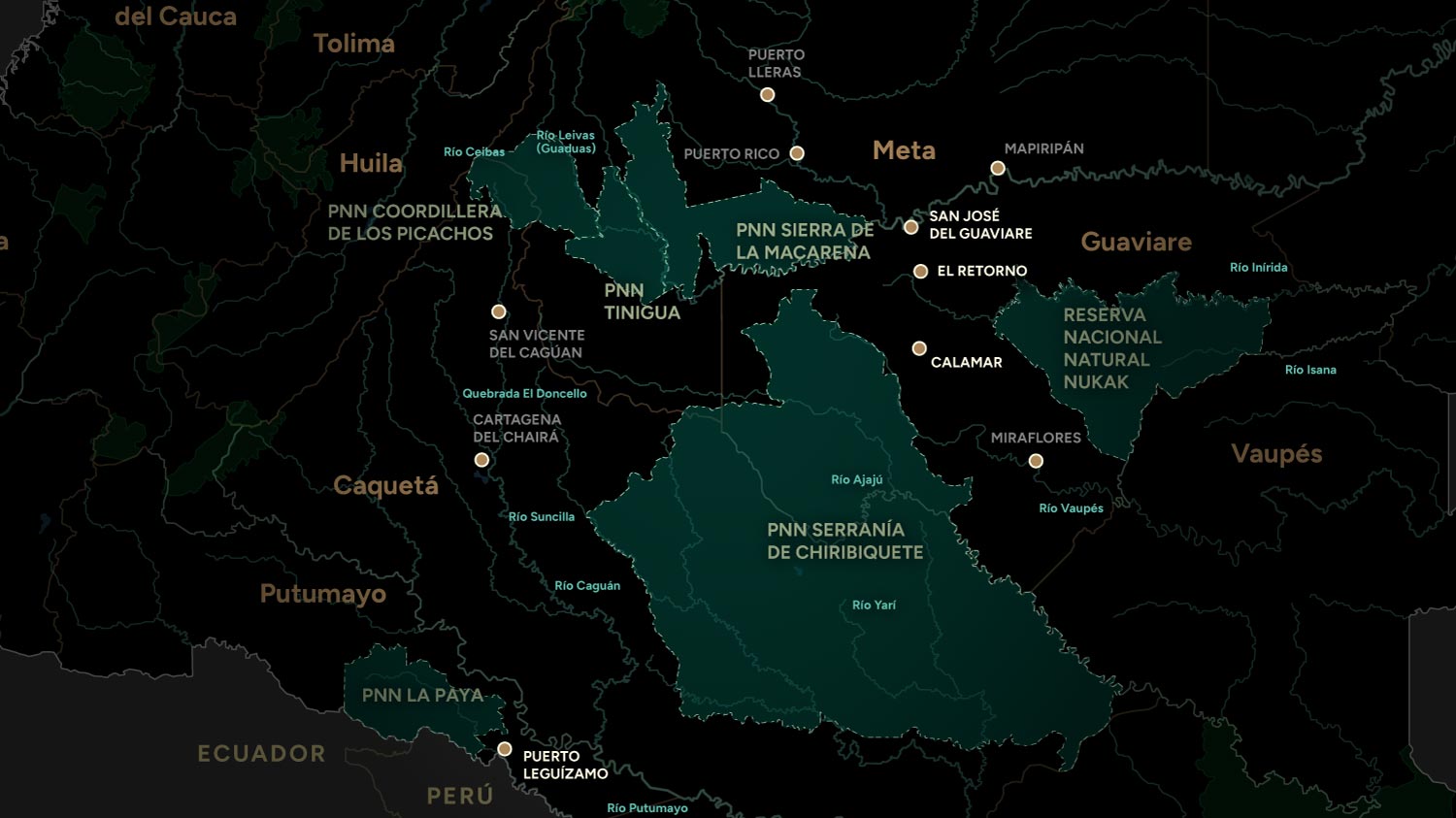 Así se están robando las tierras de los parques nacionales